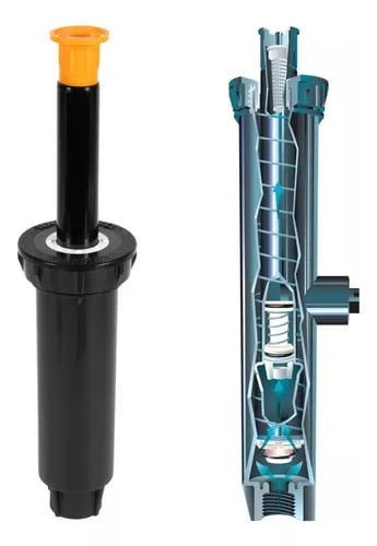 Aspersor spray esc. p/irrigação 1804 sam c/valvula - Rain Bird - Doutor ...