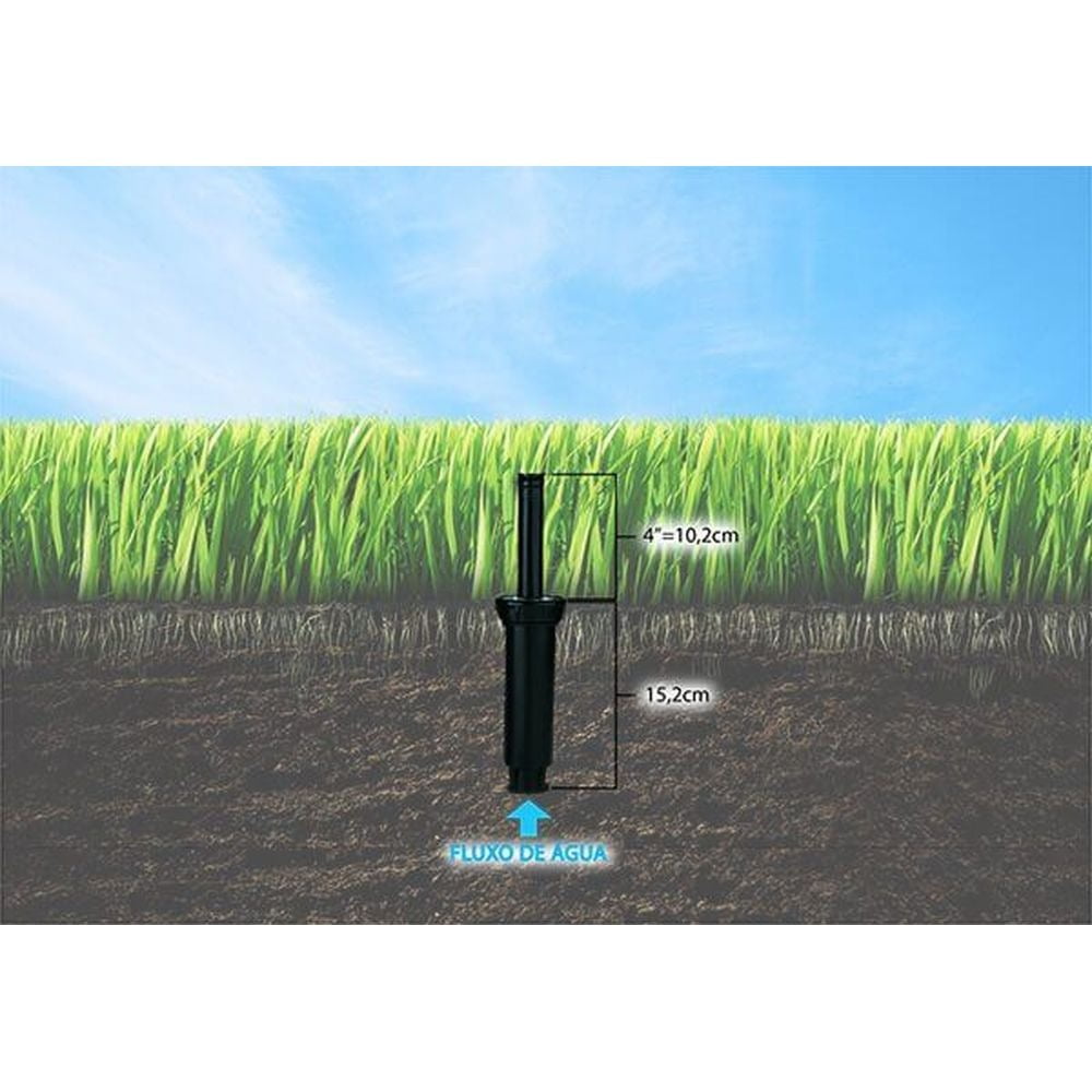 Aspersor Spray Escamoteável 1804 PRS - Rain Bird - Doutor Irrigação